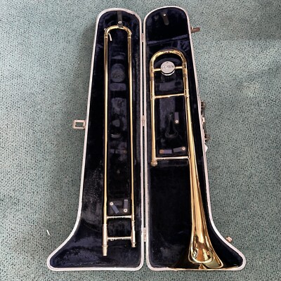 Conn Director 14H Trombone with Case & Mouthpiece. | eBay
