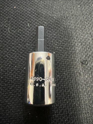 Proto Professional 6mm Hex Bit Driver 3/8" Drive Socket 4990-6MST USA ...
