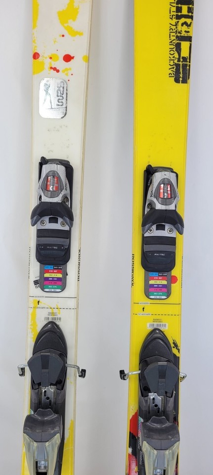 Rossignol Scratch X Backcountry Style 71 171cm Skis w/ Rossignol Axium ...