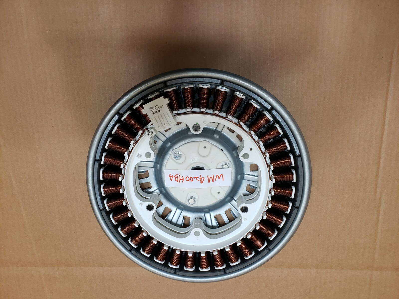 AJB73816028 / AHL72914401 OEM LG Washer WM4200HBA Washer Motor Stator ...