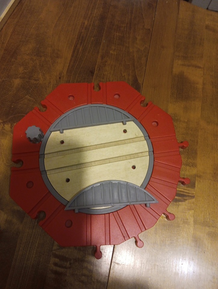 Thomas Wooden Railway Roundabout Action Turntable for Tidmouth Sheds ...