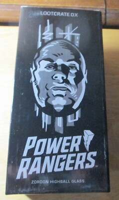 LootCrate DX Power Rangers Zordon Highball Glass - NIB | eBay
