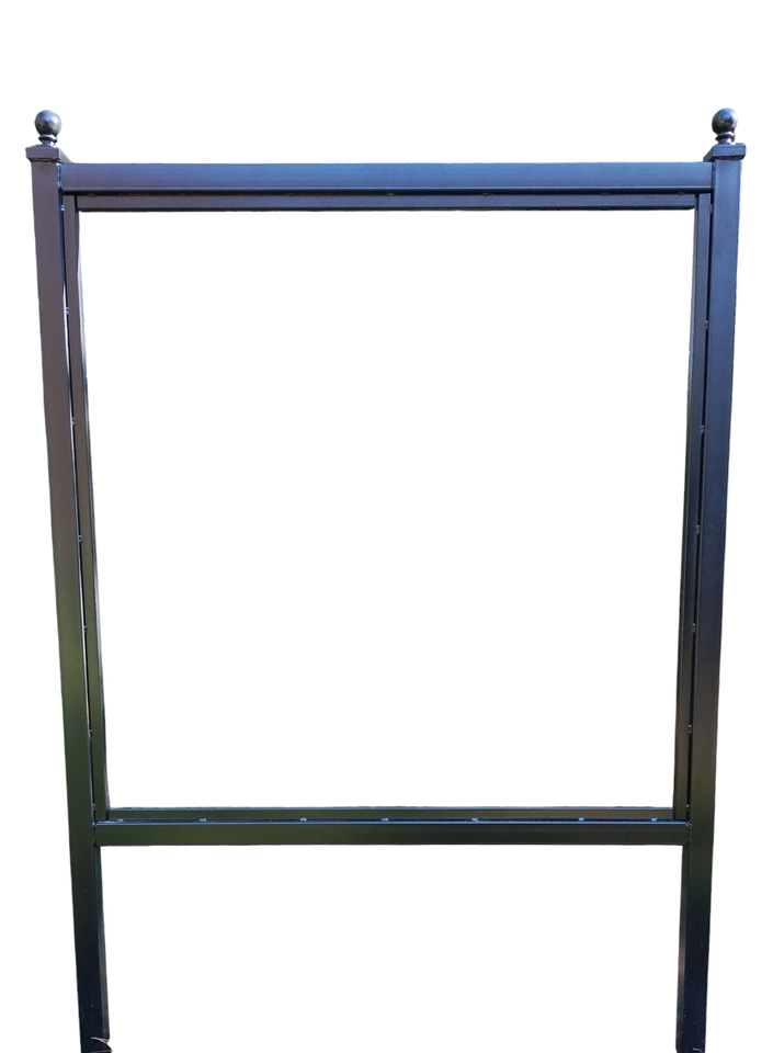Heavy Duty Steel Sign Frame for 4' x 4' sign (sign NOT included, frame ...