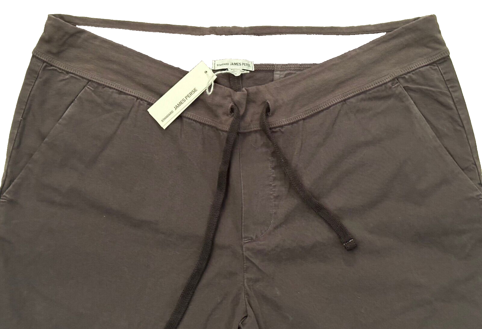 James Perse Ink Color Pants Drawstring Pockets Cotton Sz 3 | eBay