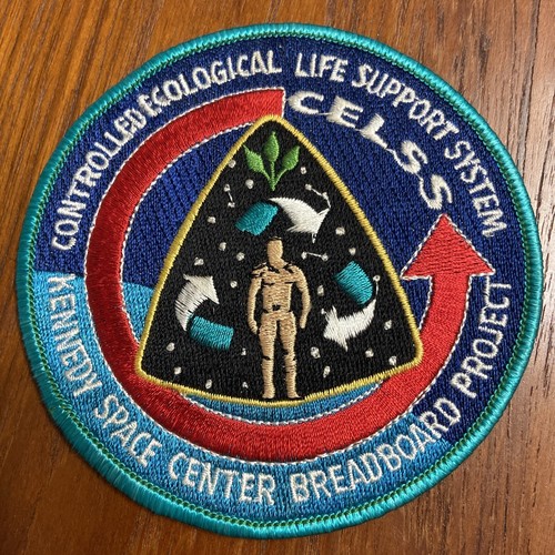 Vintage NASA Kennedy Space Center Breadboard Project CELSS Cloth Patch ...