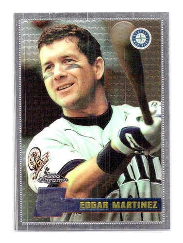 1996 Topps Chrome #94 Edgar Martinez Seattle Mariners | eBay