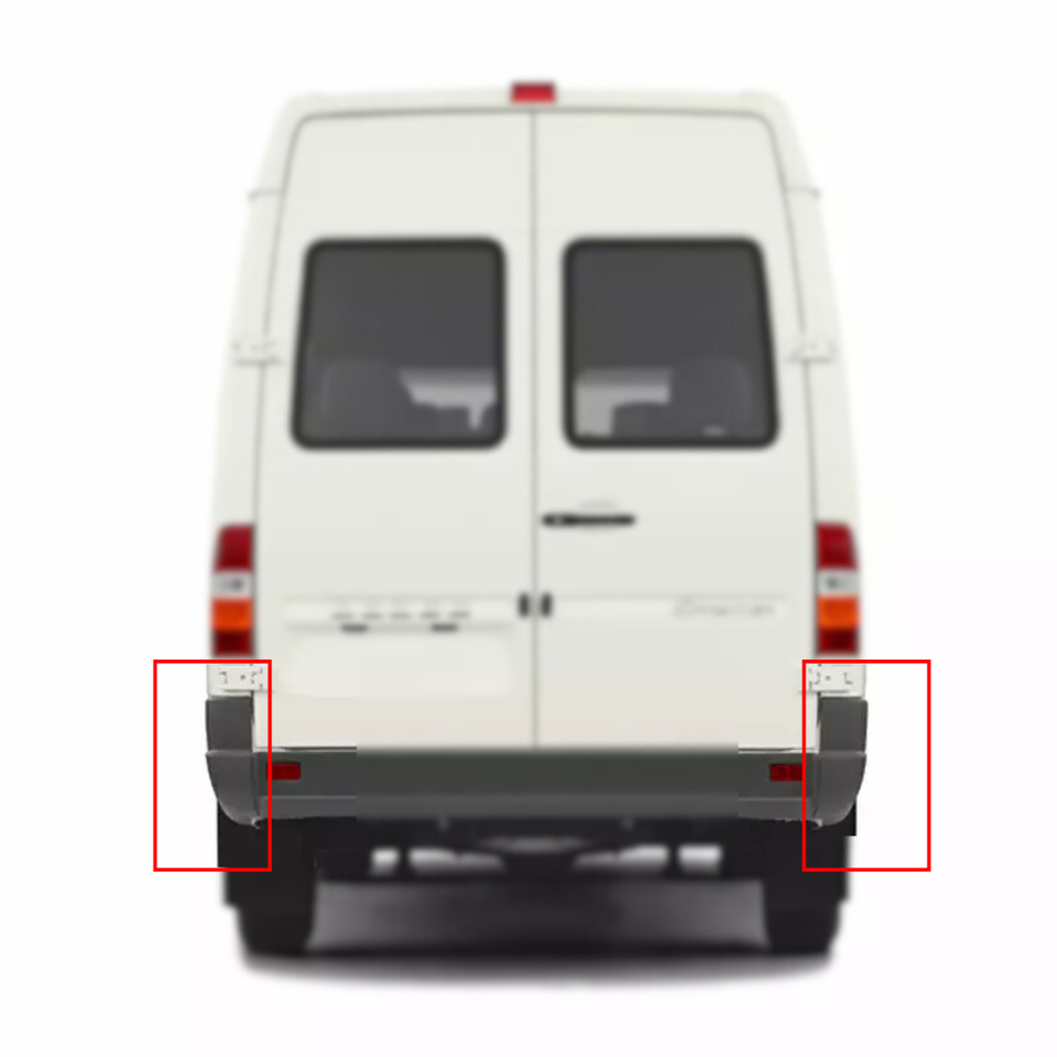 Left and Right Rear Bumper Corners for Sprinter van T1N 2002-2006 ...