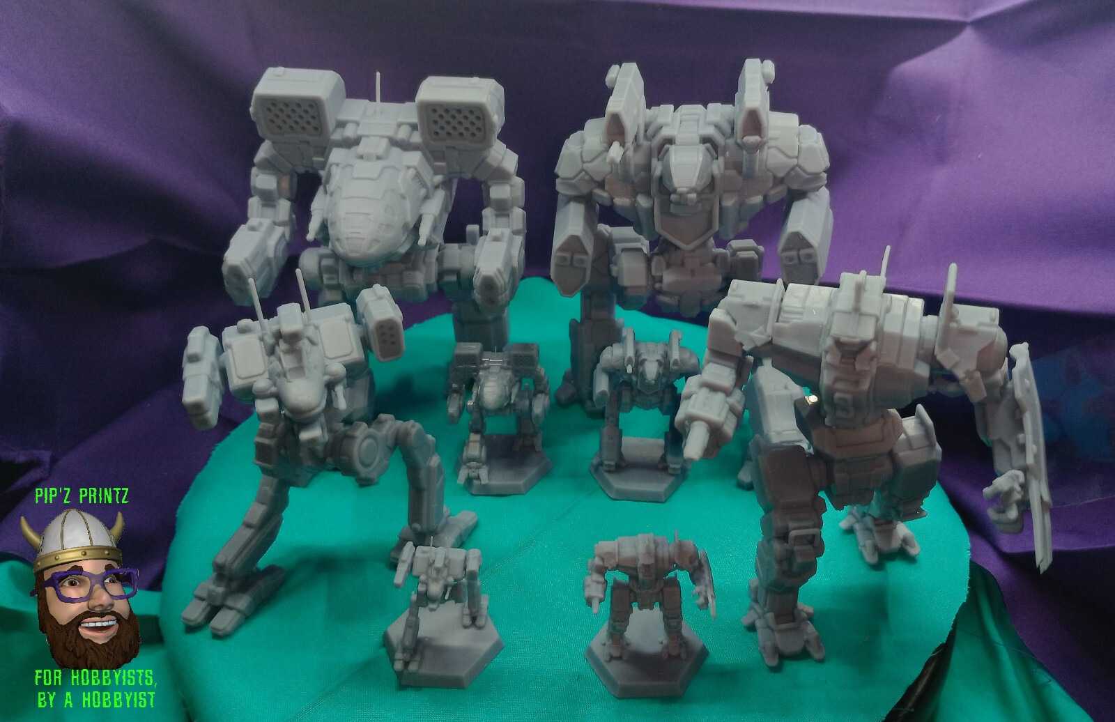 1/100 15mm Museum Scale Mechs For Battletech CGL Scale Syllogy | eBay
