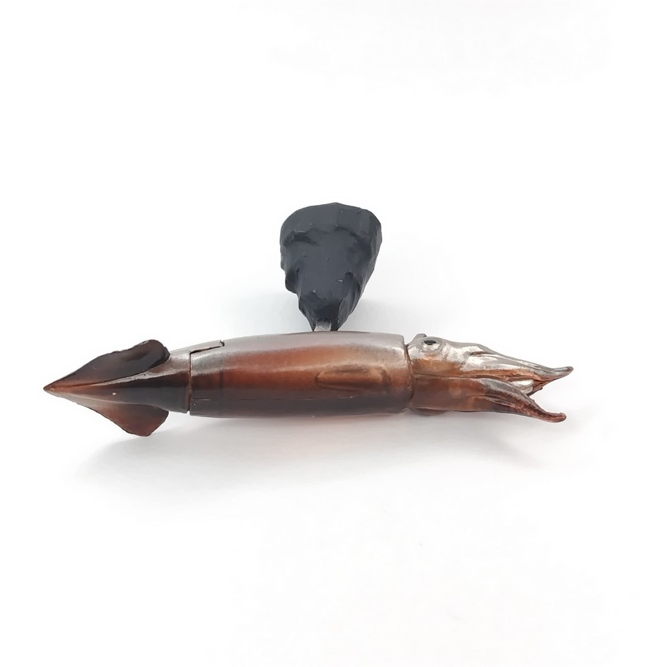 Common Squid Kaiyodo Choco Egg Fish Animal Mini Figure Freshwater Fish ...