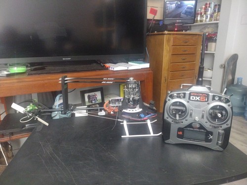 Blade 450X RC Helicopter With Spektrum DX6i Radio Untested (Parts Only ...