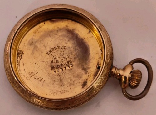 American Watch Case Co 16s Gold Filled Pocket Watch Case For Use Or ...