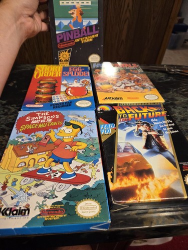 Nintendo NES Game Lot In Boxes W Manuals Nice Condition | eBay