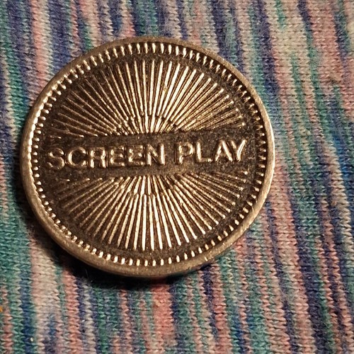 Screen Play Arcade Game Token | eBay