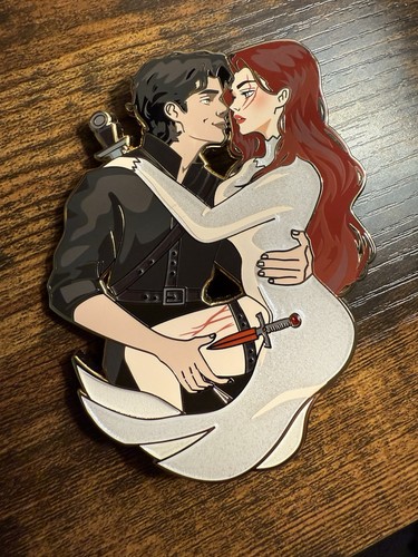 From Blood and Ash Poppy and Casteel Bookish Pin | eBay