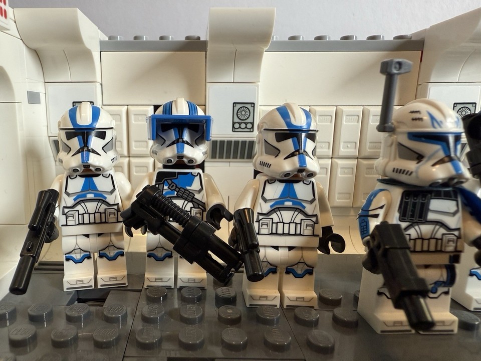 LEGO Star Wars Minifigure Lot 6 501st Legion Phase 2 plus CAPTAIN REX ...