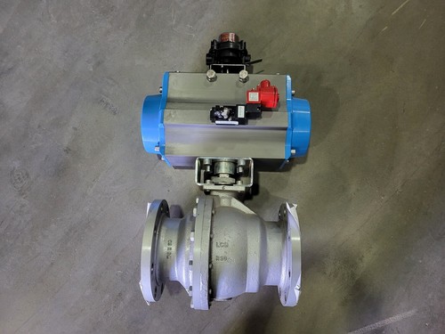 Generic 6" Flanged Ball Valve w/ Valbia 180 Actuator | eBay