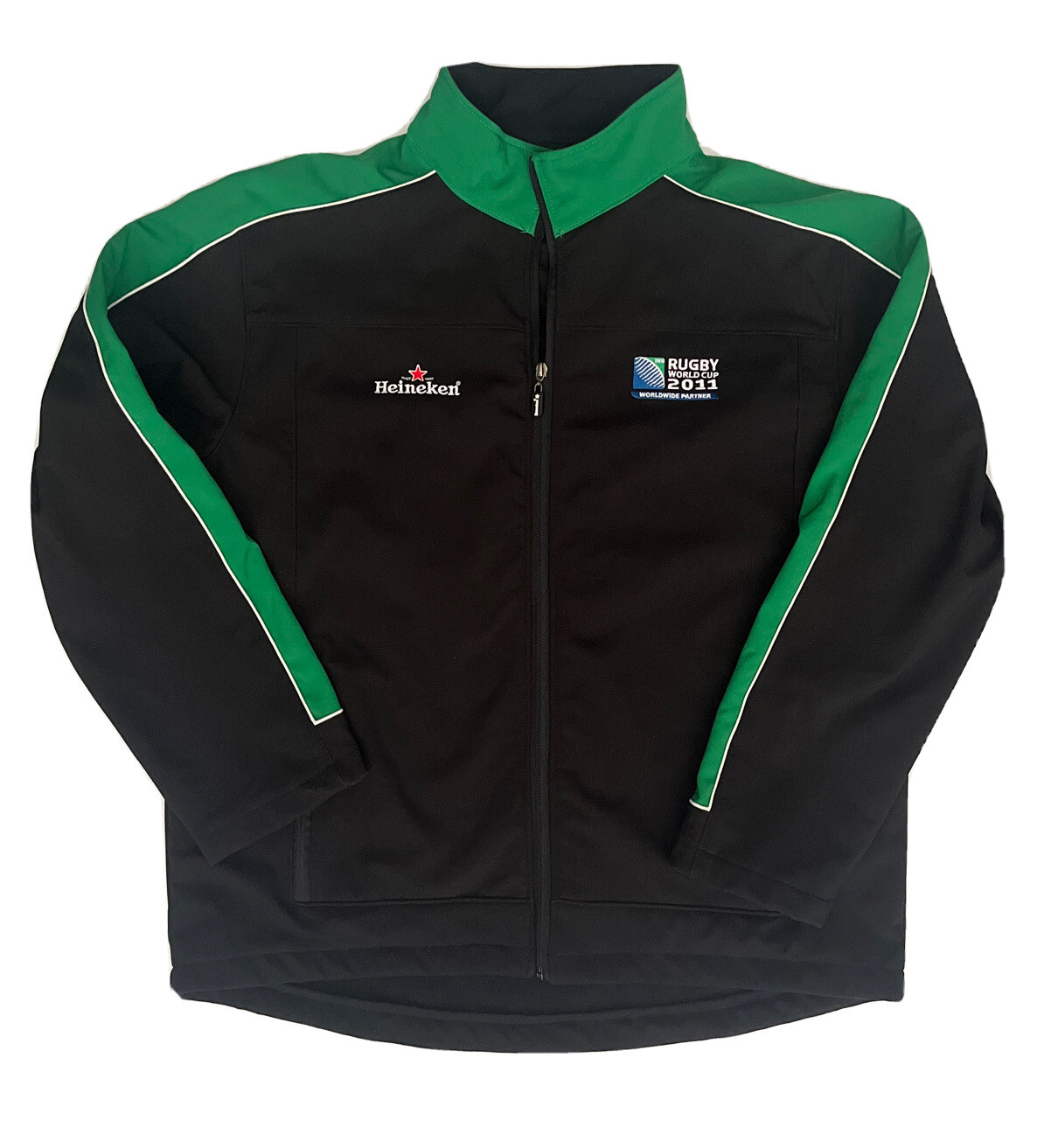 Genuine HEINEKEN 2011 Rugby World Cup Jacket Full Zip Size XL As New | eBay