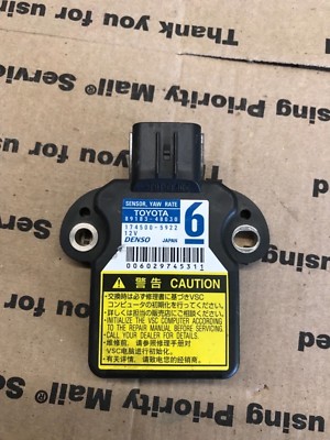 TOYOTA PRIUS 2010-2015 GENUINE OEM YAW RATE MODULE, P# 89183-48030 | eBay