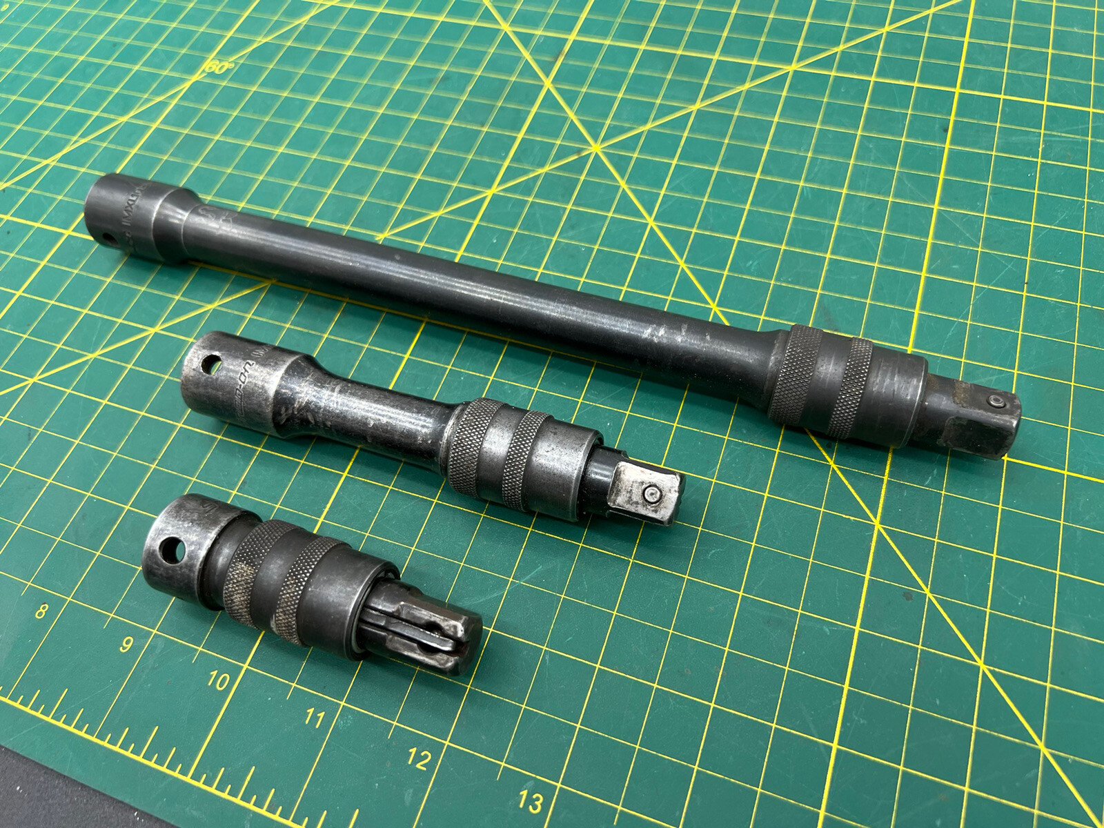 Snap On Tools 3pc IMXL 1 2 Drive Locking Impact Extension Set 3 5