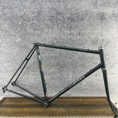 Vintage Univega Sportour Frame Set 57 cm Gray CRMO 126 Japan Lugged 80s ...