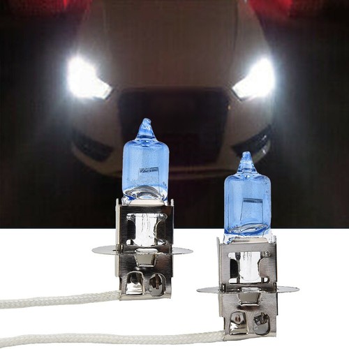 A Brighter Future with H3 Xenon White 100W 12V Halogen Headlight Bulbs ...