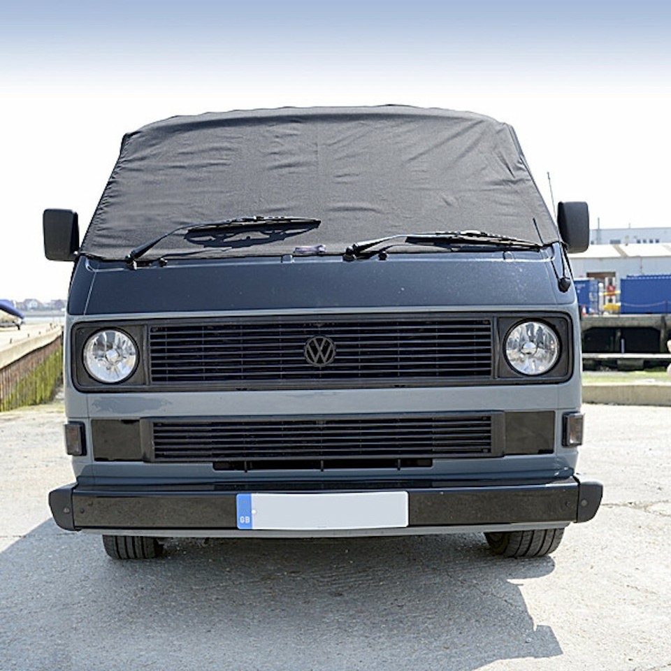 VW T3 T25 Vanagon Combi Bus Van Screen Wrap Black Out Cover 1980 1981 ...