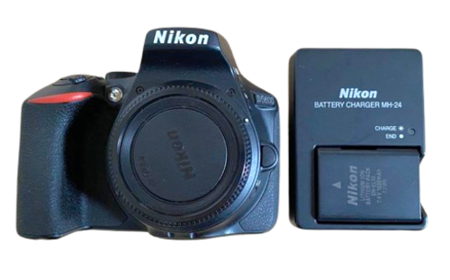 NIKON D5600 24.1MP DSLR Digital SLR Camera Black Body Battery Charger ...