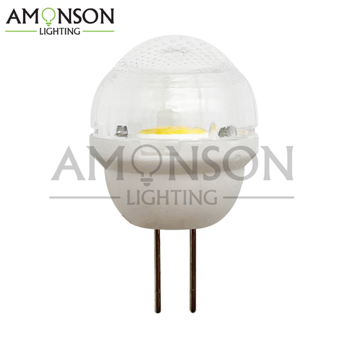 Amonson Lighting NEW G4 Bi-Pin Base 240V 3W 20mm Mini Globe COB Light ...