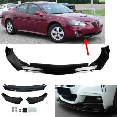 Fit For Pontiac Grand Prix 2004-2008 Front Bumper Lip Spoiler Splitter ...
