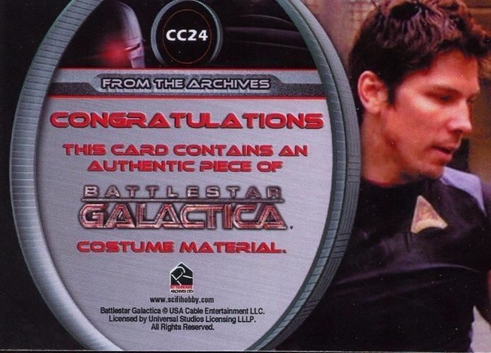 Battlestar Galactica Season Two Samuel Anders Costume Card CC24 | eBay