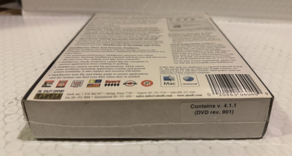 DISKWARRIOR THE ESSENTIAL MAC DISK UTILITY software | eBay