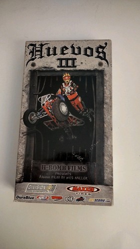Huevos III 3 ATV Quad Racing Stunts VHS H-Bomb Films Wes Miller Xtreme ...