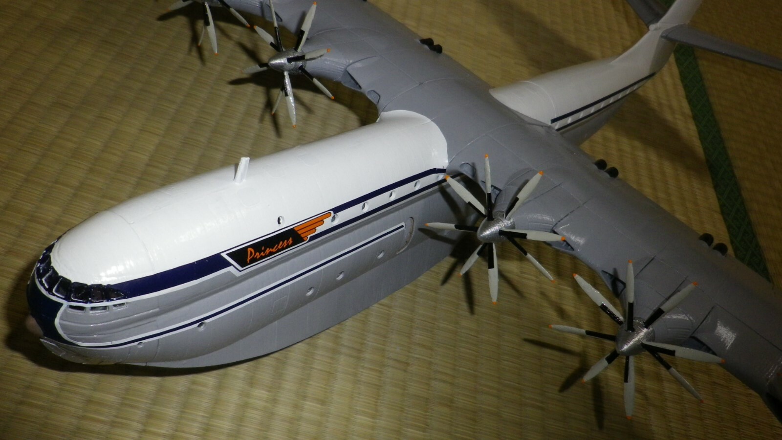 Saunders Roe Princess airliner ver. (3D fabricated 1/72 ABS kit) | eBay