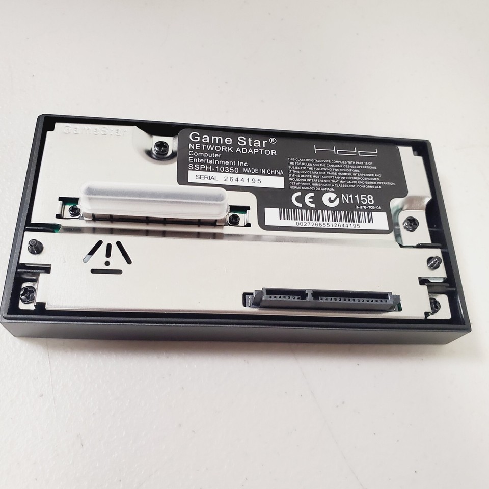PS2 HDD Ethernet Network Adapter- PS2 ~ Sata connector. Hard drive ...
