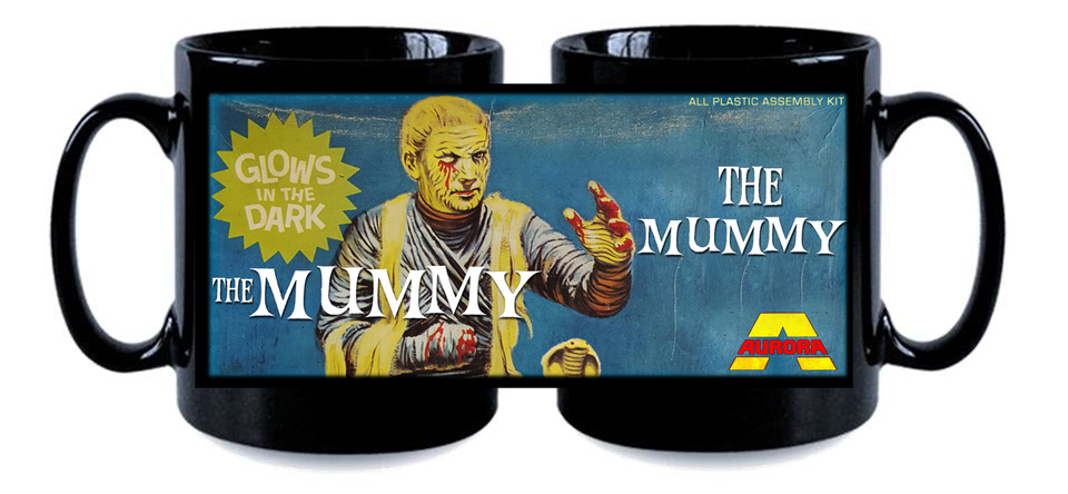 AURORA MODEL KITS UNIVERSAL MONSTERS mug 25 designs Custom made brand ...