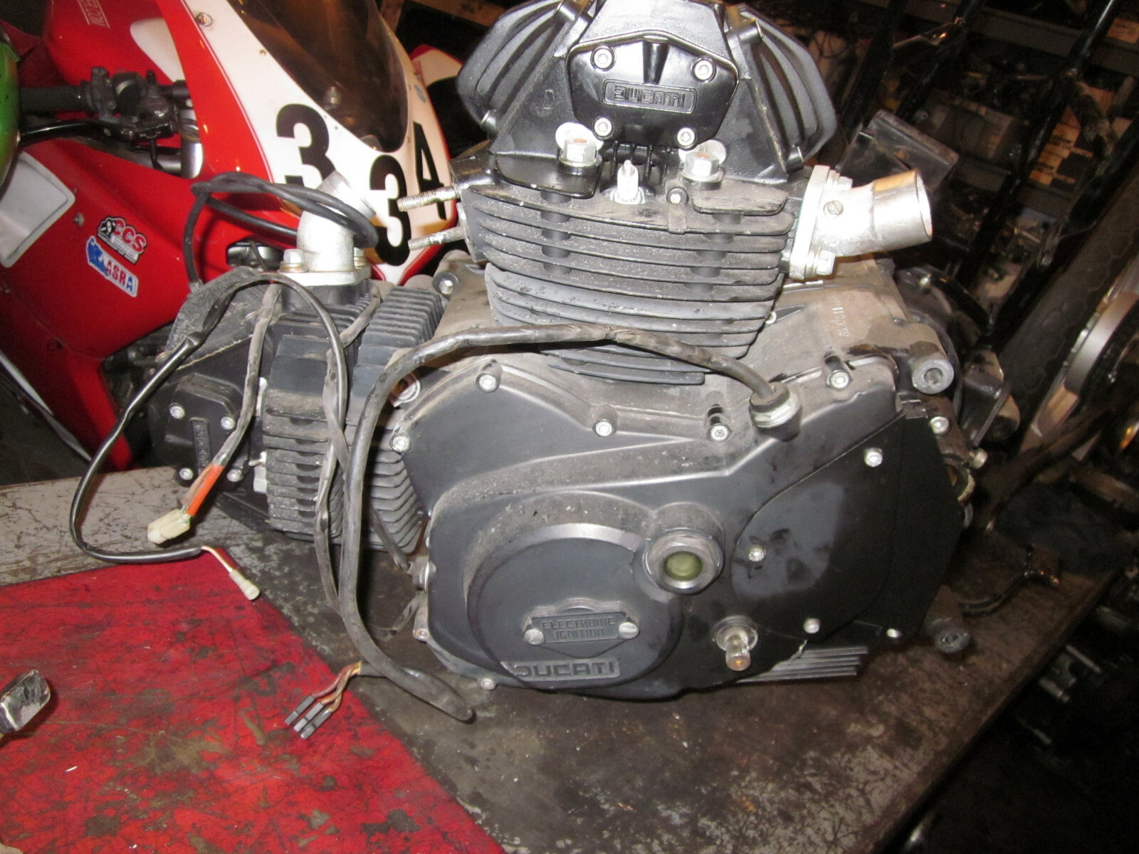 cagiva alazzzurra ducati pantah engine tt2 | eBay