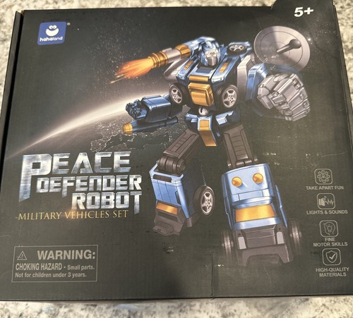 Peace Defender Robot- Military Vehicles Set 100% Complete | eBay