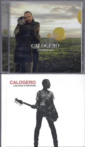LOT 3 CD/DOUBLE CD : CALOGERO (VOIR PHOTOS POUR DETAILS / 1 CD SINGLE ...