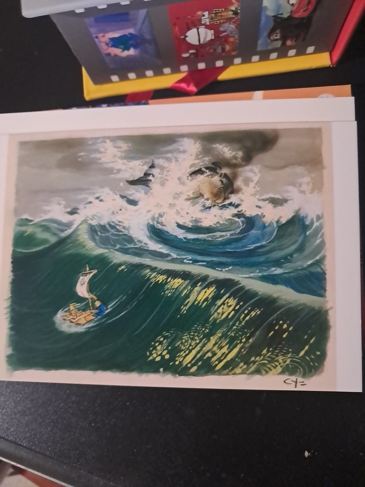 Disney 2005 Art of Pixar Post Cards Clips From Movies 55 Clean ...