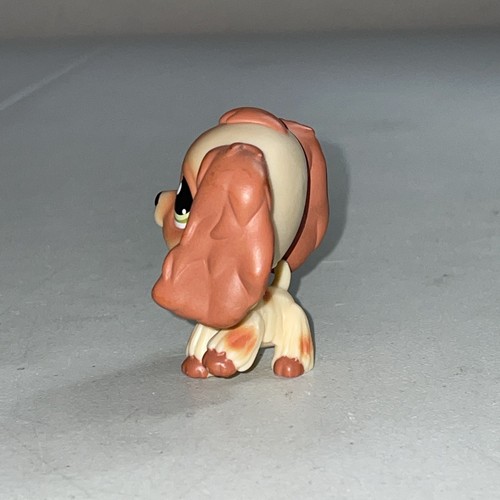 Littlest Pet Shop LPS Hasbro Figure -- #344 Tan Brown Cocker Spaniel ...