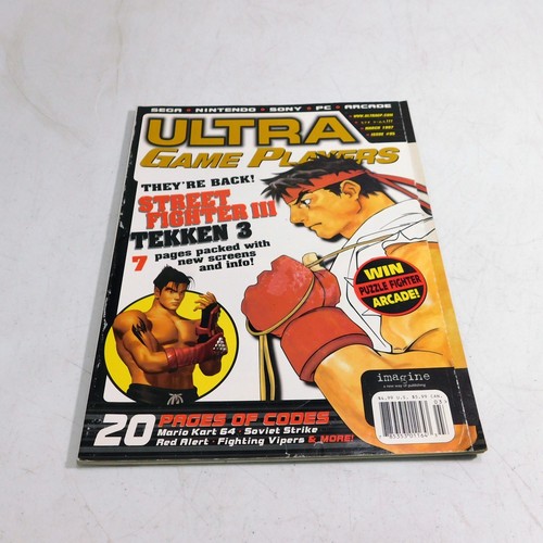 Vintage Ultra Game Players Magazine Issue 95 March 1997 Street Fighter ...