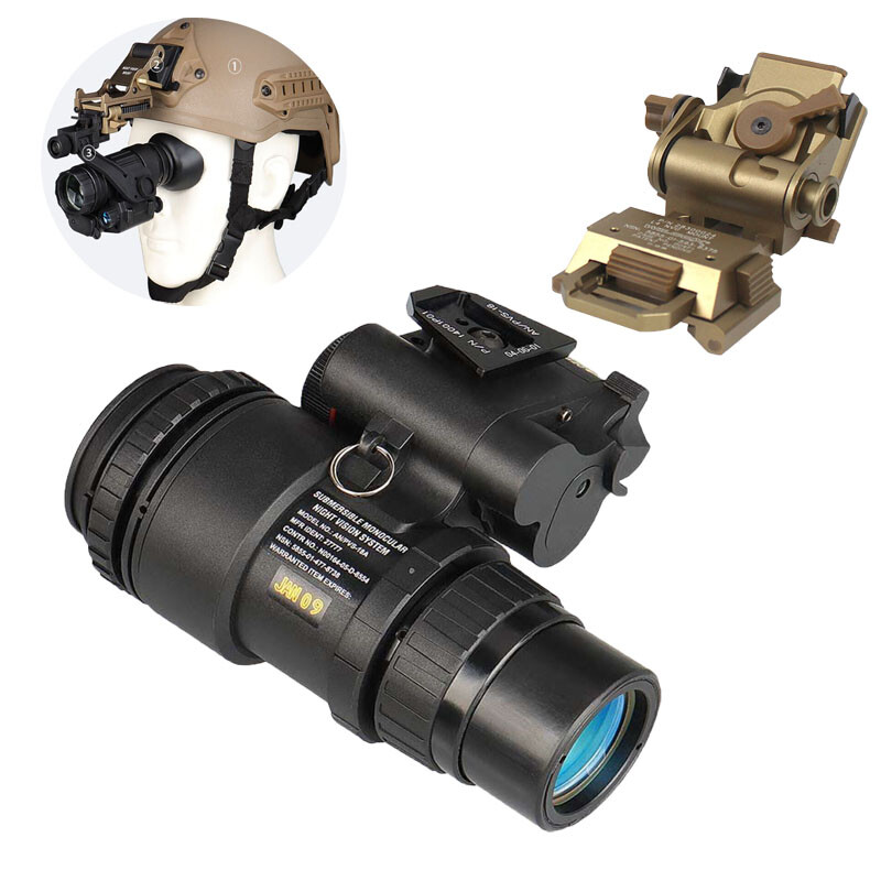 Monocular PVS18 Night Vision Goggle NVG 1X32 Infrared Digital Scope ...