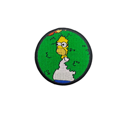Patch Homer Simpson série télévisée Homer vêtements fer à repasser mème ...