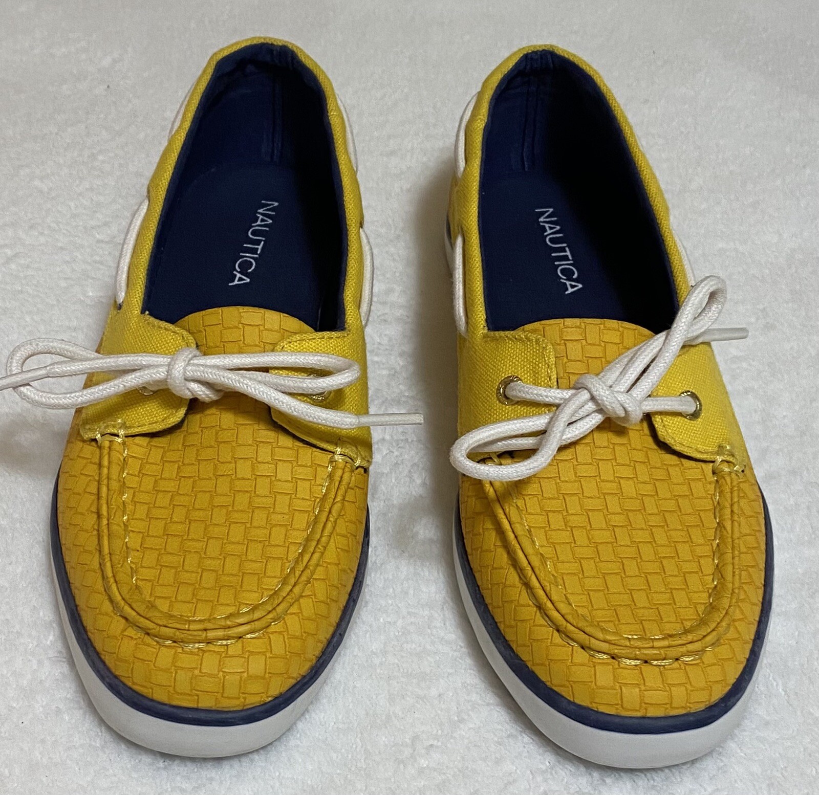 NAUTICA Women’s Pinecrest Yellow Boat Dock Shoes Siz… - Gem