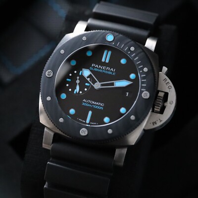 Panerai Luminor Submersible Carbotech 47mm Blue BMG-Tech PAM00799 PAM ...