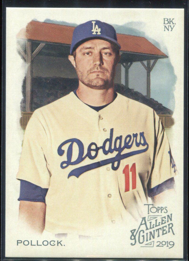 2019 Topps Allen & Ginter - A.J. Pollock #234 Glossy /1 for sale online ...