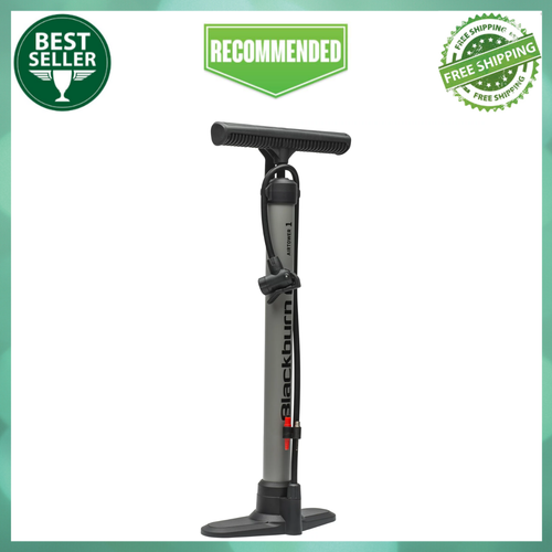 Blackburn Bicycle Pump, 100 Psi Air Tower 1 Bike Floor Pump Portable ...