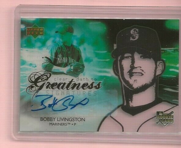 2006 UPPER DECK FUTURE STARS BOBBY LIVINGSTON ROOKIE AUTO MARINERS | eBay