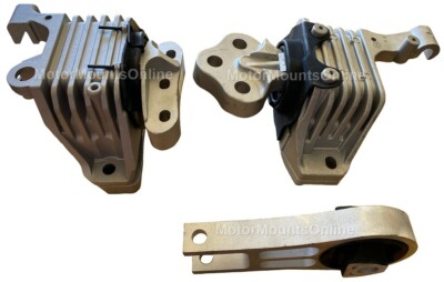 9LL164 3pc Motor Mounts fit 2.4L 2015 - 2017 CHRYSLER 200 FWD AWD ...