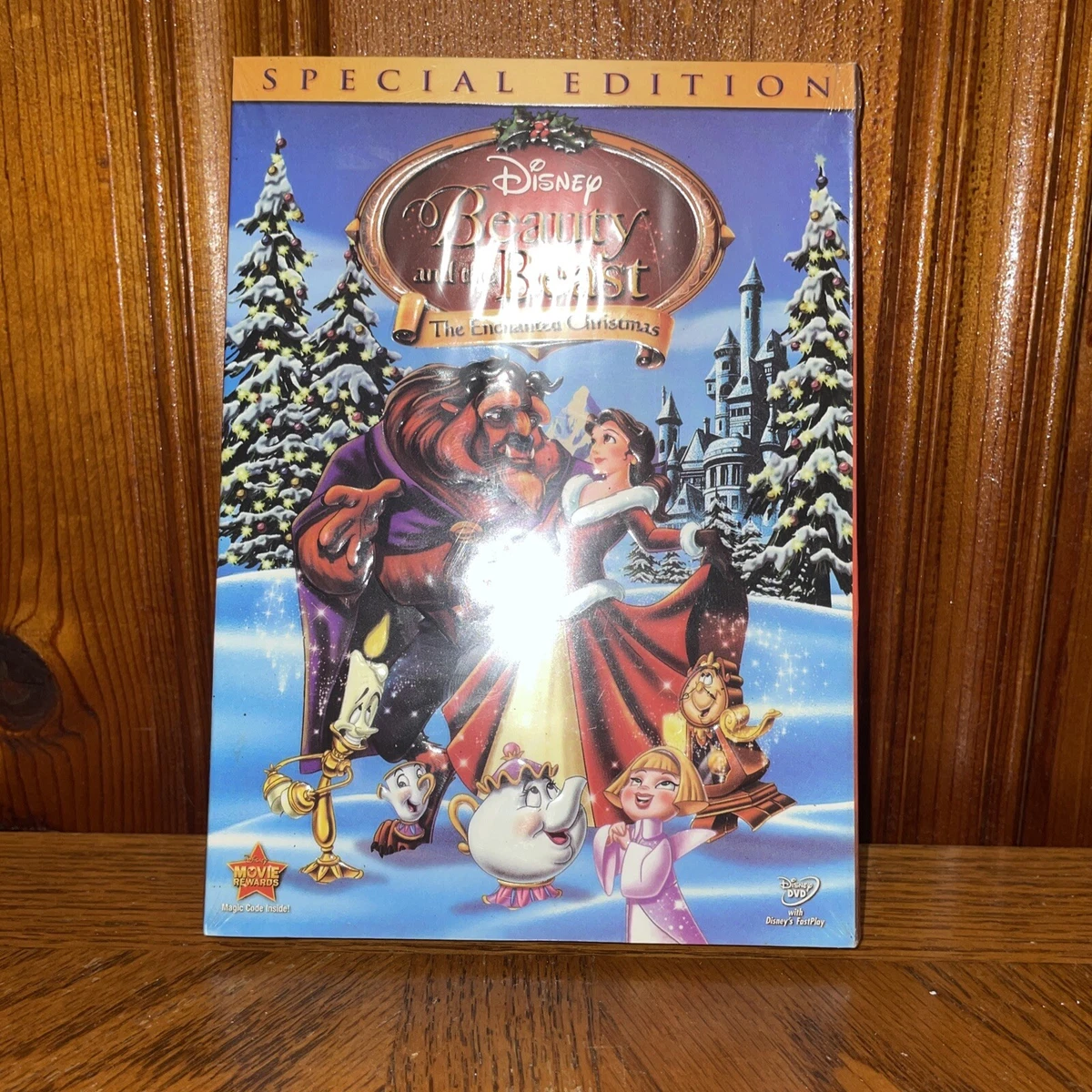 Beauty And The Beast The Enchanted Christmas Dvd Menu